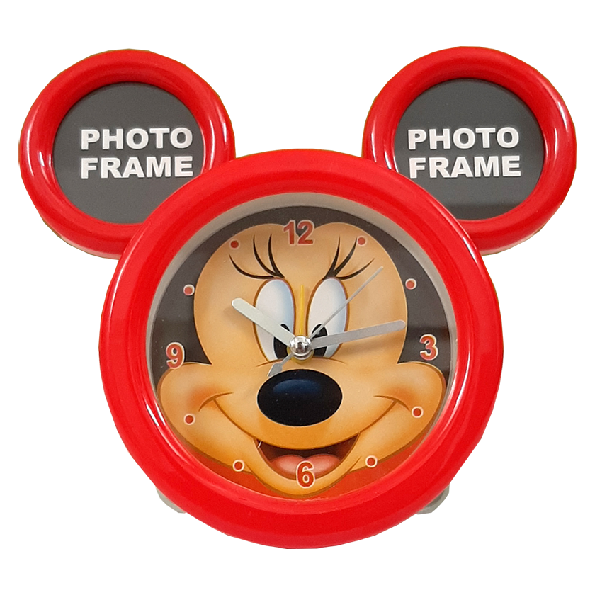 Cartoon Character Mickey Mouse Table Alarm Clock with Photo Frame (Best ...